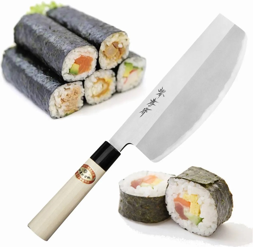 Sakai Takayuki Kasumi Shirogami#3 Japonský Nůž Sushikiri na sushi 21 cm