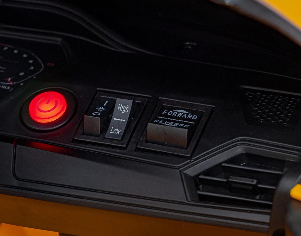 Ramiz Dětské elektrické auto BMW M4 Žluté