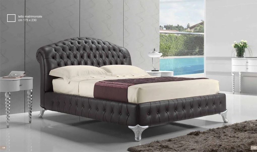 CASA DIVANI Luxusní postel Radical Velikost: 160x200 cm, Vzorník látek: Nabucco 12
