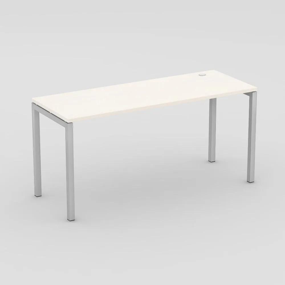 Kancelářský stůl REA PLAY RP-SPK-1600-stříbrná Dekor: DUB CANYON