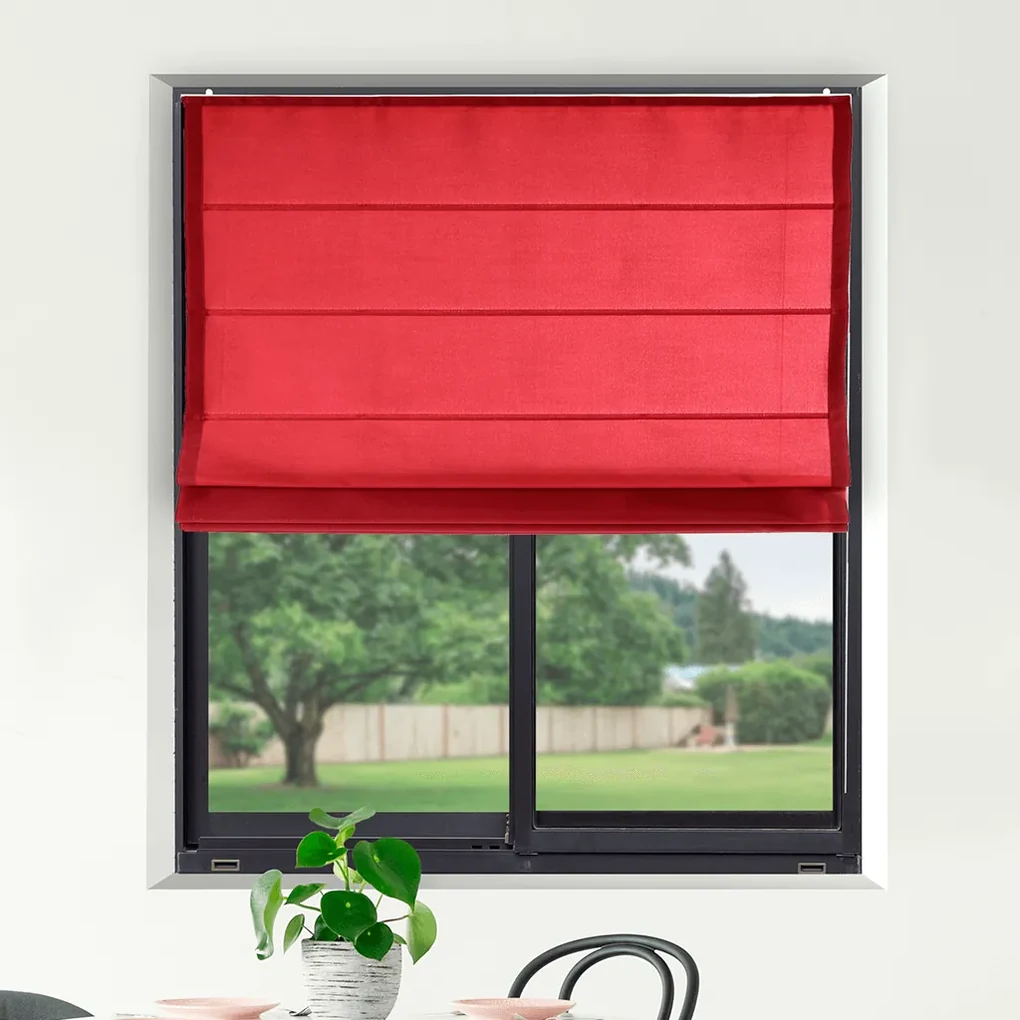FOA Římská roleta, STANDARD, Červená, R 016 , 50 x 60 cm | BIANO