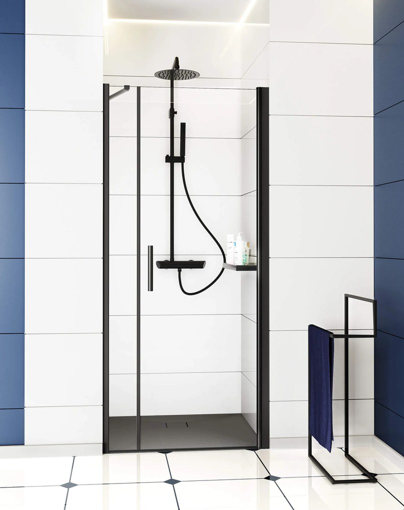 Aplomo Correo čtvercová sprchová vanička, antracit Rozměr vaničky: 90x90cm