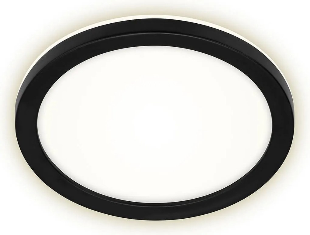 BRILO 3008015 LED venkovní svítidlo pr. 21 cm 8W 1200lm černá (starý kód: BRILO 3008-015) - BRILO