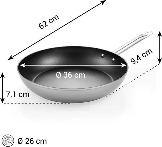 TESCOMA Pánev GrandCHEF+ ø 36 cm