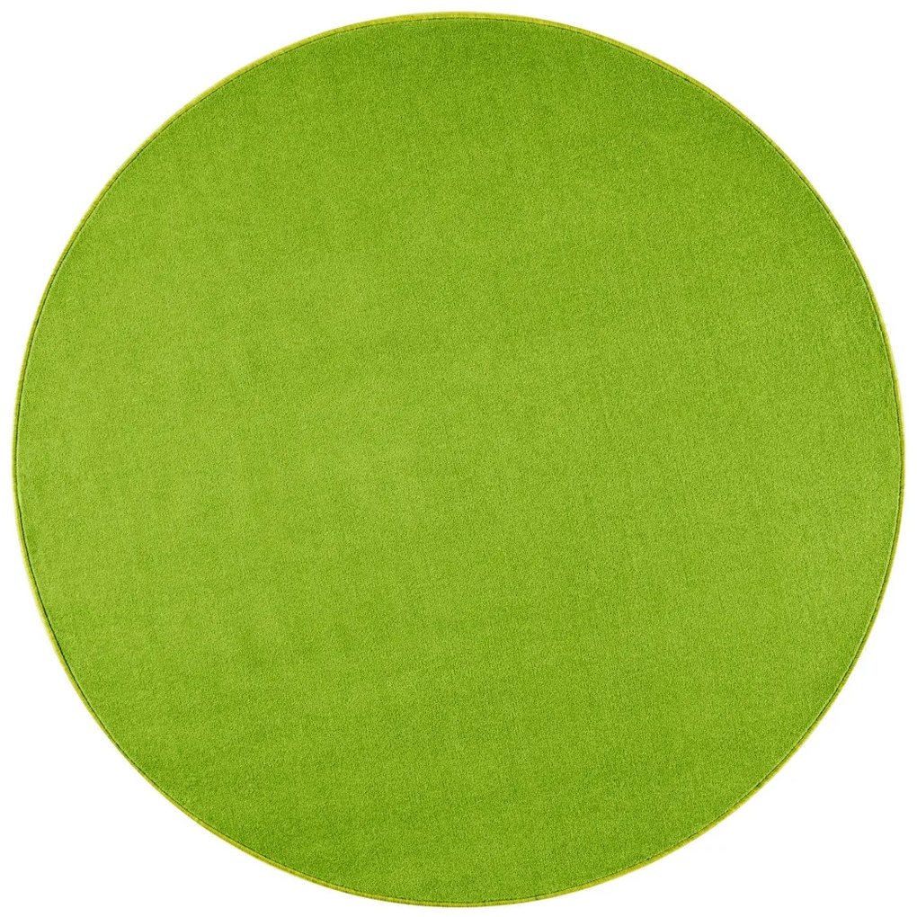 Hanse Home Collection koberce Kusový koberec Nasty 101149 Grün kruh - 200x200 (průměr) kruh cm