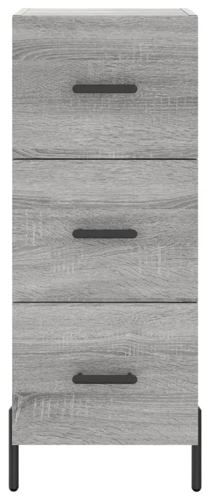 Skříň highboard šedá sonoma 34,5 x 34 x 180 cm kompozitní dřevo,  3200207
