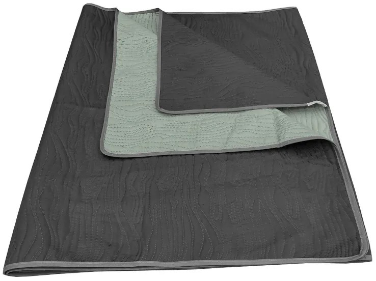 DADKA Přehoz Ultra 7C-66-611 tmavě šedá/světle šedá 135x245 cm