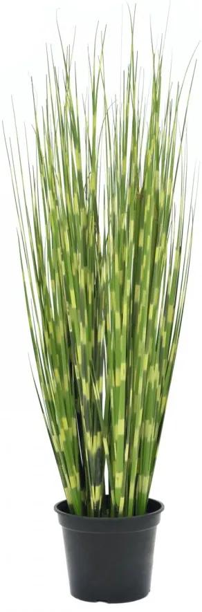 Umělá květina - Zebrovaná tráva, 90cm