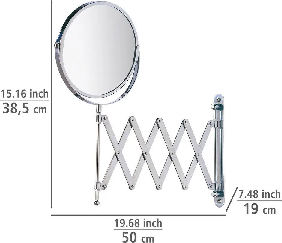 Zrcátko na Make-up, zvětšení x3, WENKO