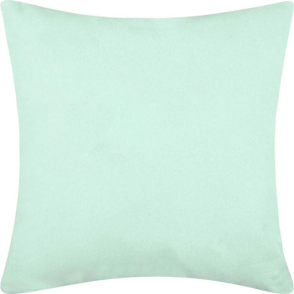 Bavlněný povlak na polštář jednobarevný - světle mint Velikost: 50 x 60