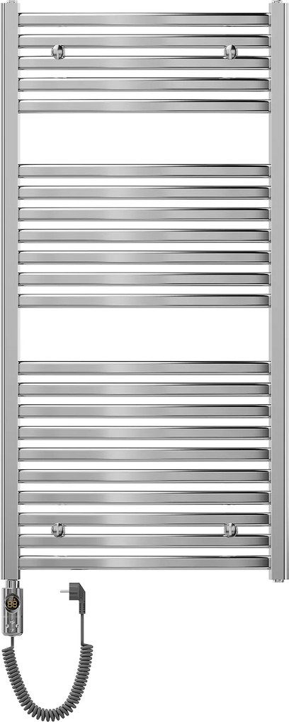 Mexen Helios, elektrické topné těleso 1200 x 600 mm, 600 W, chromová, W103-1200-600-2600-01