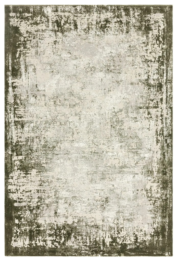 Tribeca Design Kusový koberec Zoom Border Green Rozměry: 120x170 cm