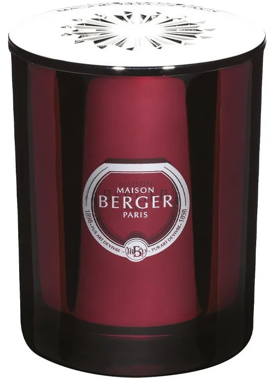 Maison Berger Paris – Prisme vonná svíčka Wilderness (Divočina), červená 240 g