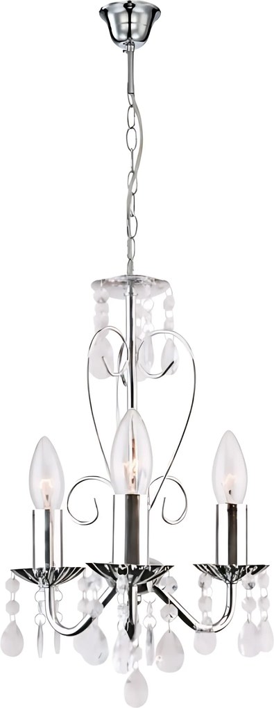 Toolight Rea, Stropní svítidlo EBT011-3CP CHROME, OSW-01246