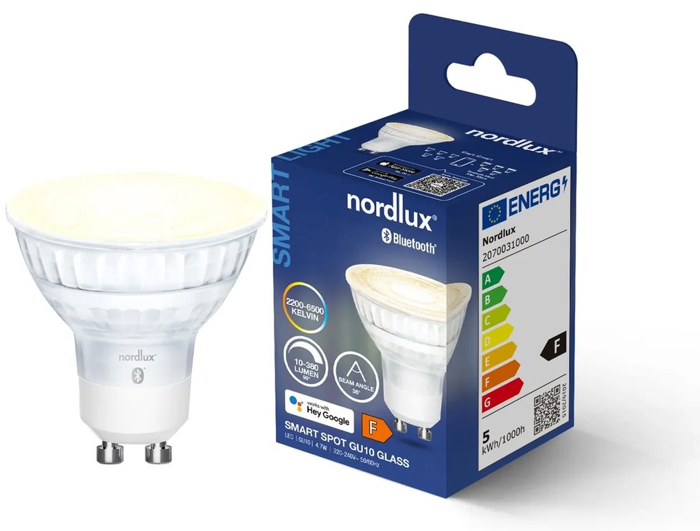Nordlux Smart LED žárovka GU10 s ovládáním přes Bluetooth