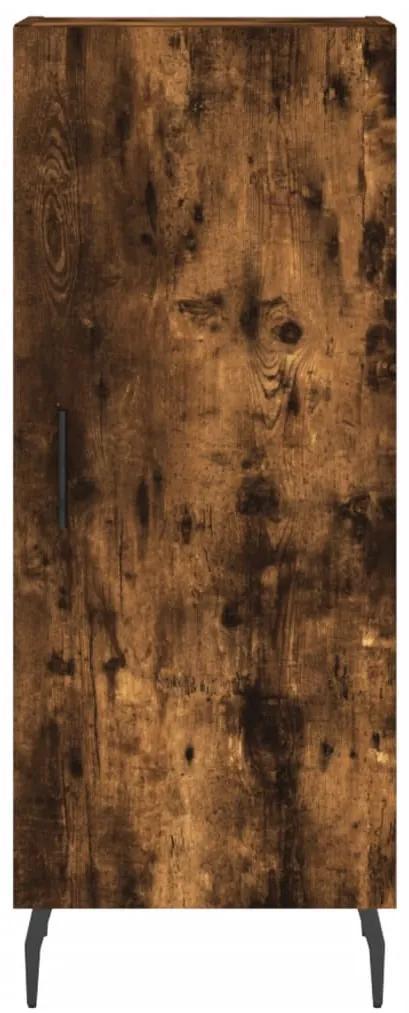 Skříň highboard kouřový dub 34,5 x 34 x 180 cm kompozitní dřevo,  3199190