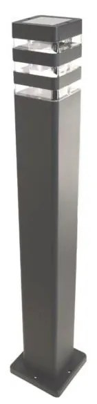 BOWI Venkovní lampa SANTA 1xE27/60W/230V IP54 79,5 cm antracit BW0309