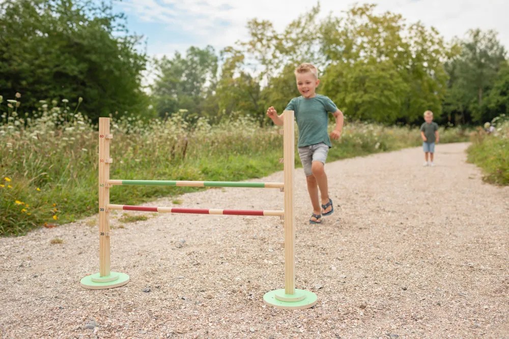 Dřevěná atletická překážka - trénujte skoky