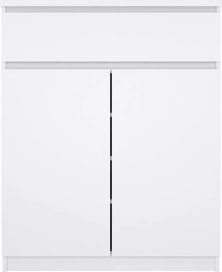 FALCO Komoda Simplicity 234 bílý lesk