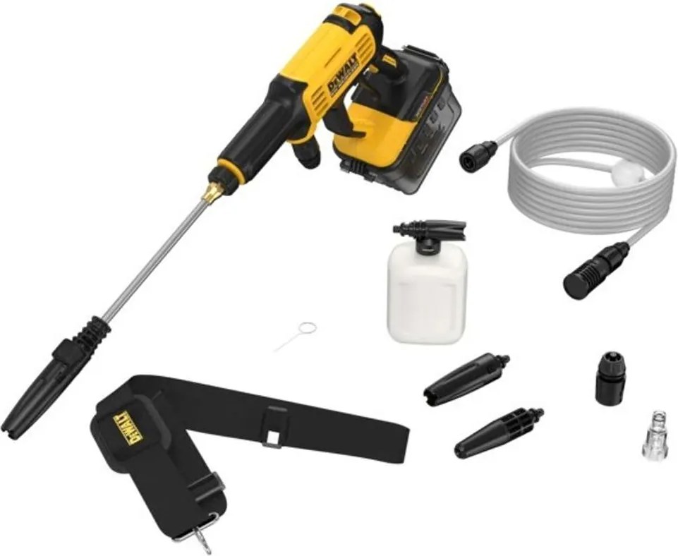 DeWALT - 54V AKU tlaková myčka 103 bar, bez baterie a nabíječky DCMPW1000N
