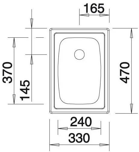 Dřez Blanco Top EE 3 × 4