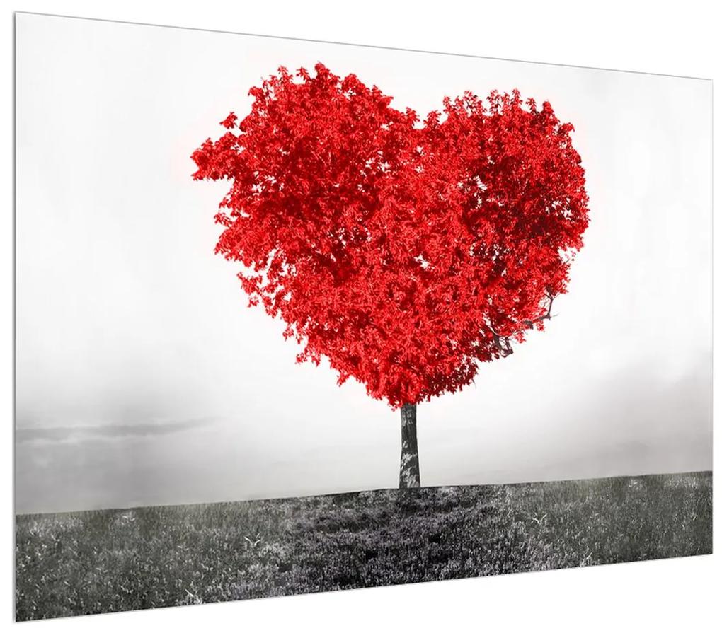 Zamilovaný obraz stromu (100x70 cm)