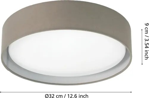 Eglo 31589 - LED stropní svítidlo PASTERI LED/11W/230V
