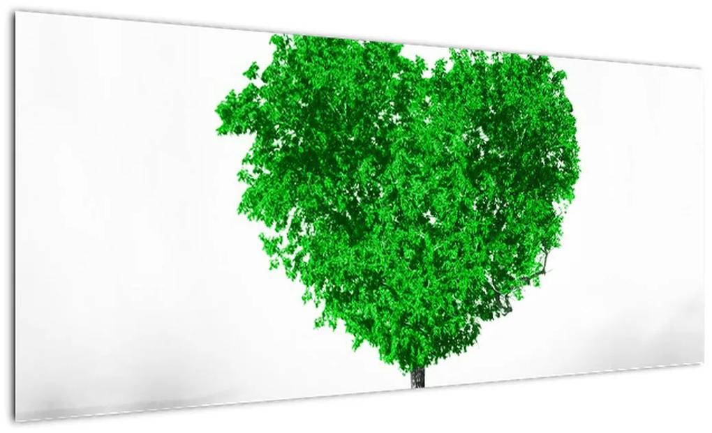 Obraz barevného stromu (100x40cm)