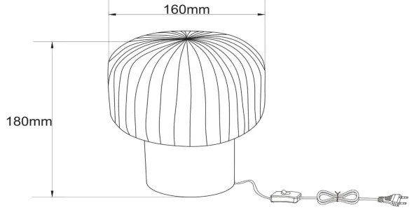 Lucide 78595/01/02 - Stolní lampa JANY 1xE14/25W/230V zlatá