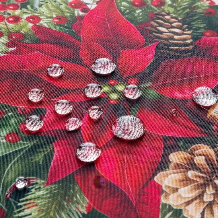 Stolní ubrus s teflonovou úpravou CHRISTMAS STAR 120 x 160 cm