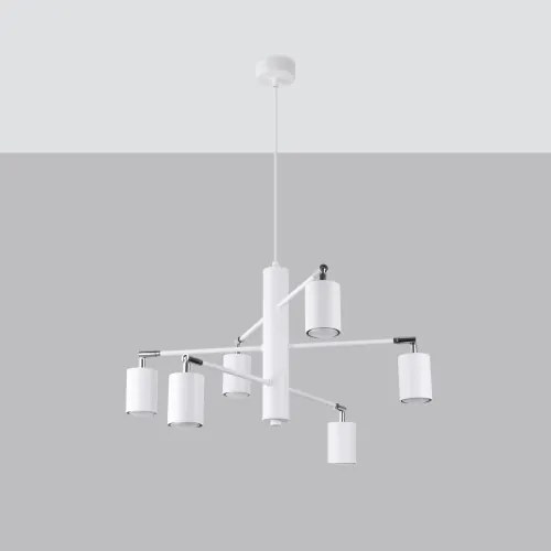 Lustr SOLLUX LEMMI 6 bílý GU10 6x10W bez žárovky SL.1206