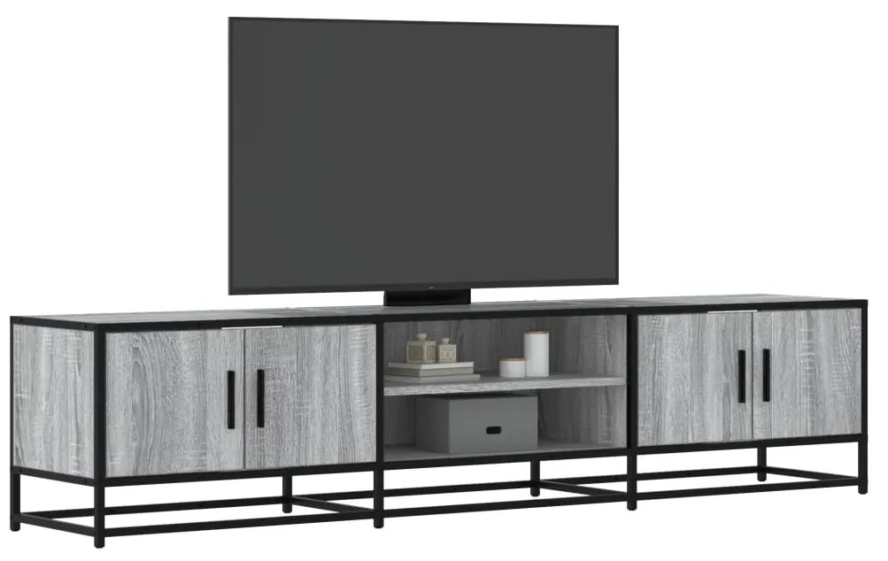 TV skříňka šedá sonoma 180 x 35 x 41 cm kompozitní dřevo 3300778