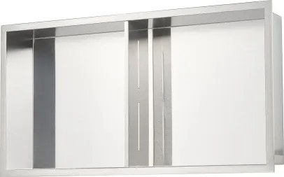 Sprchový výklenek, 33,0 × 63,5 × 10,2 cm VEVOR – Stříbrná
