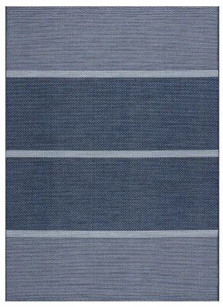 koberec COLOR 47011/309 SISAL Pásy modrý velikost 200x290 cm | krásné koberce cz