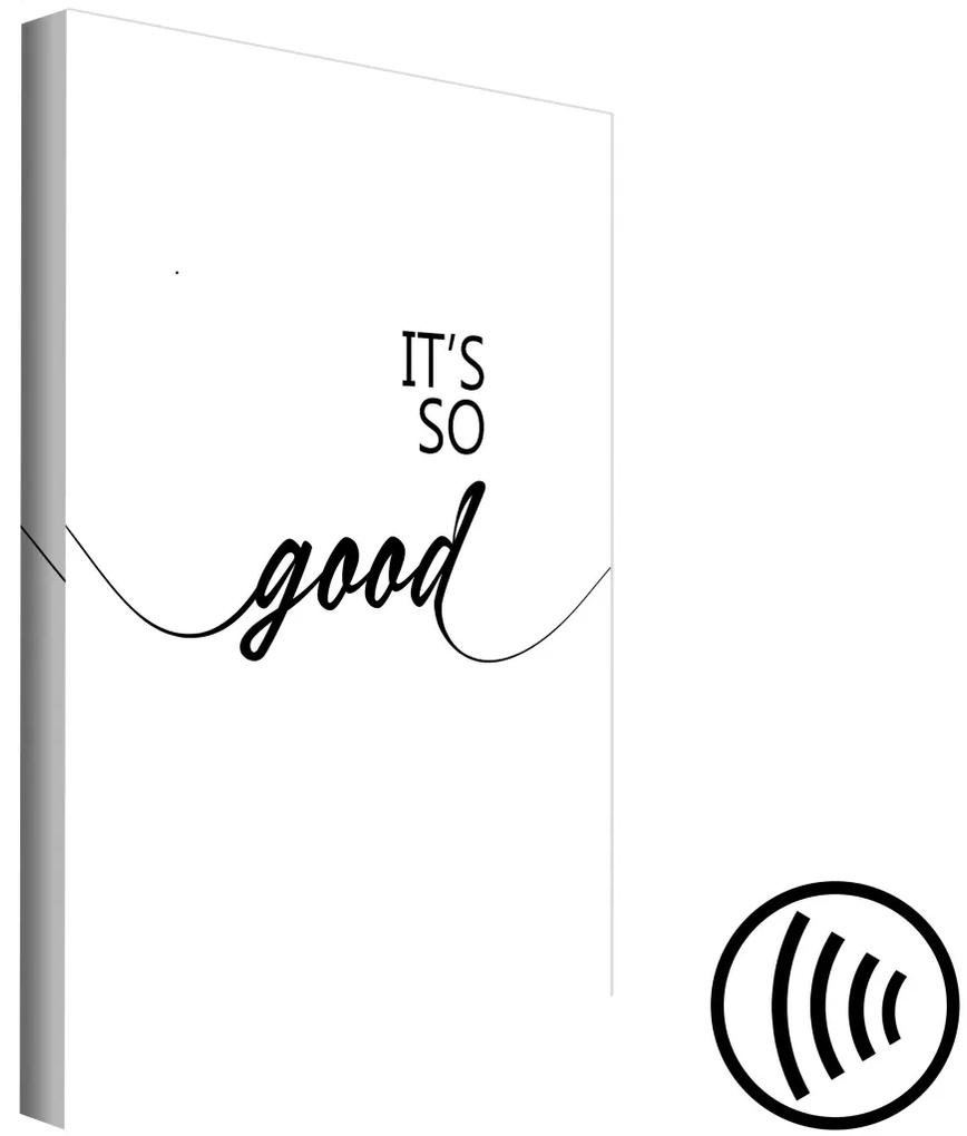 Obraz It's so Good (1 kus) vertikální