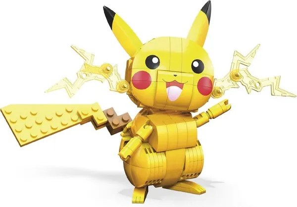 Mattel Pokémon Pikachu Mega Construx Vícebarevná