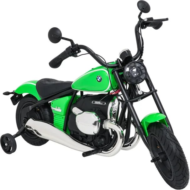 Elektrická motorka BMW R18 zelená