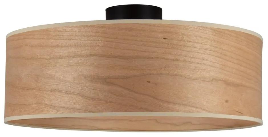 Stropní svítidlo se stínidlem ze dřeva třešně Sotto Luce TSURI XL
