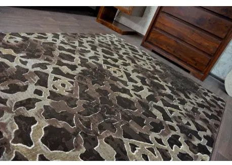 koberec VOGUE 454 Hnědý velikost 160x220 cm | krásné koberce cz