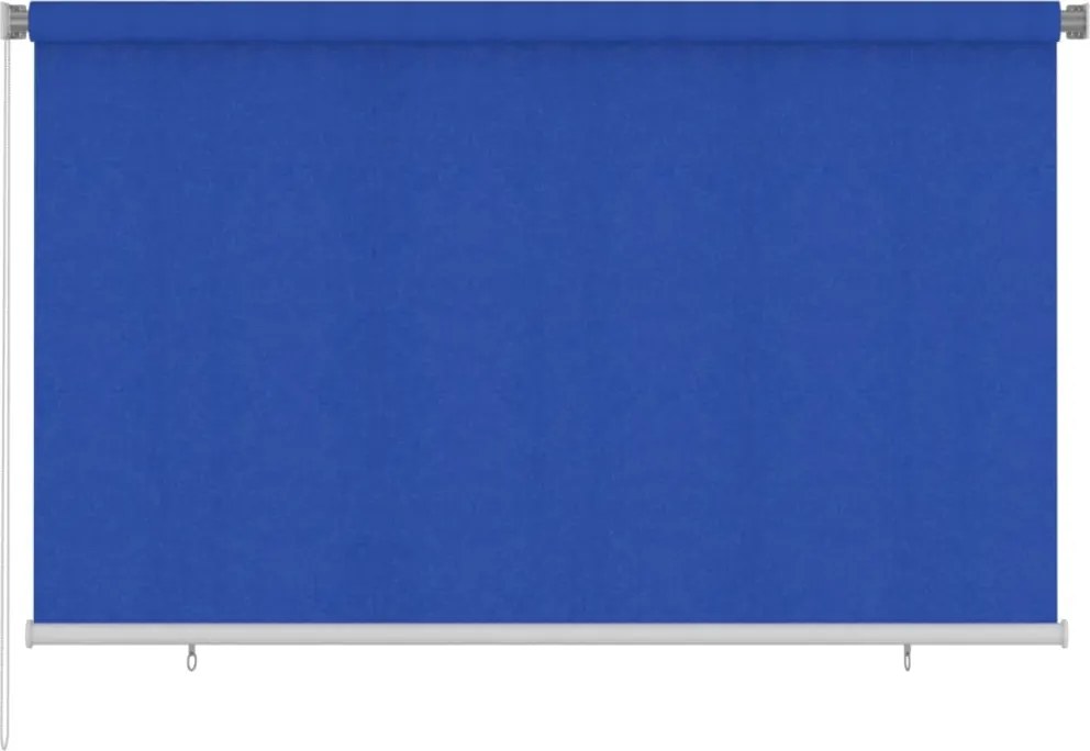 Venkovní roleta 245 (Š) x 140 (V) cm modrá HDPE 312844