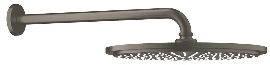 Grohe Rainshower Cosmopolitan 310 - Hlavová sprcha s ramenem 380 mm, 1 proud, kartáčovaný Hard Graphite 26066AL0