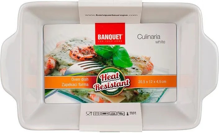 Forma zapékací obdélníková CULINARIA White
