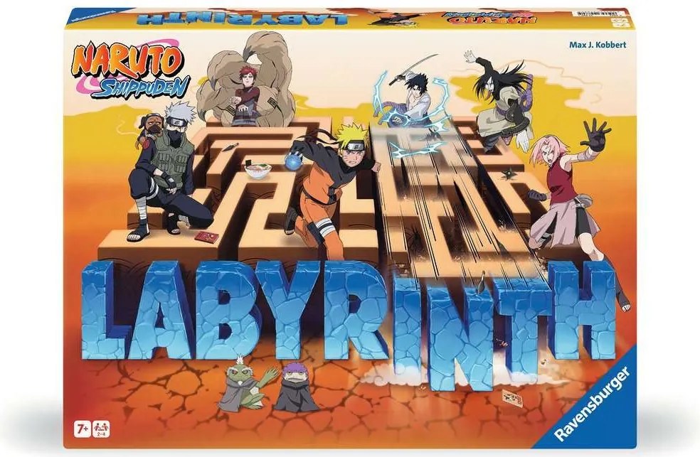 Společenská hra ravensburger 22880 labyrinth naruto