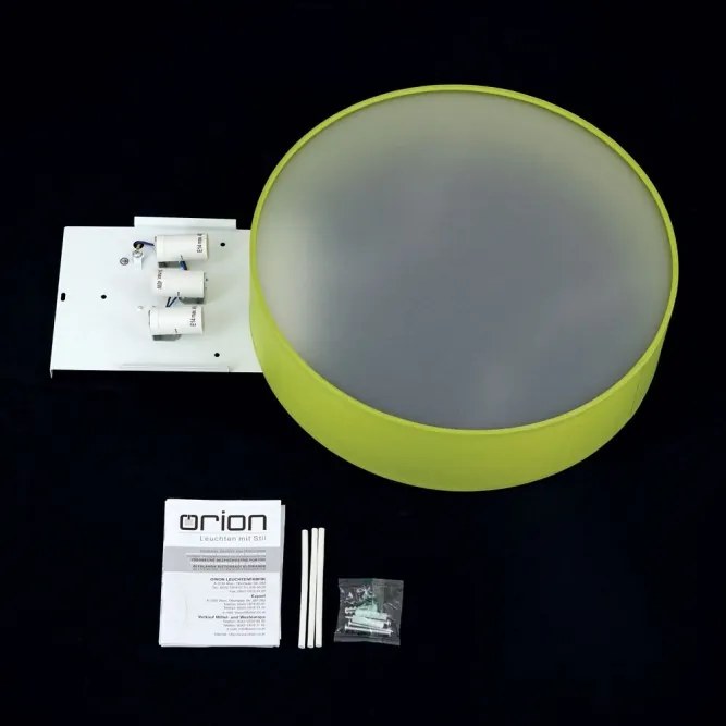 Orion DL7-617/3Grun Stropní svítidlo SEDA zelené, průměr 40cm