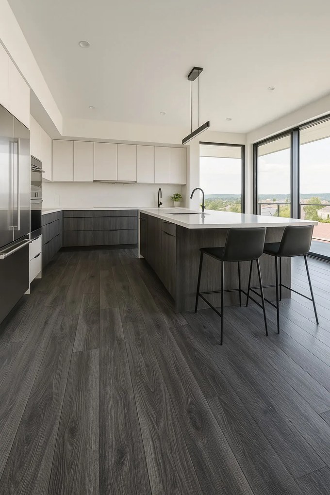 Beauflor, PVC podlaha - lino Blacktex White Oak 997D - dub, na míru, šíře 3m,4m, šedá, filc, chodba / předsíň