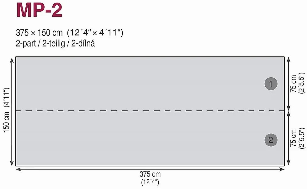 DIMEX | Panoramatická vliesová fototapeta na zeď Lán slunečnic MP-2-0129  | 375 x 150 cm | žlutá, hnědá