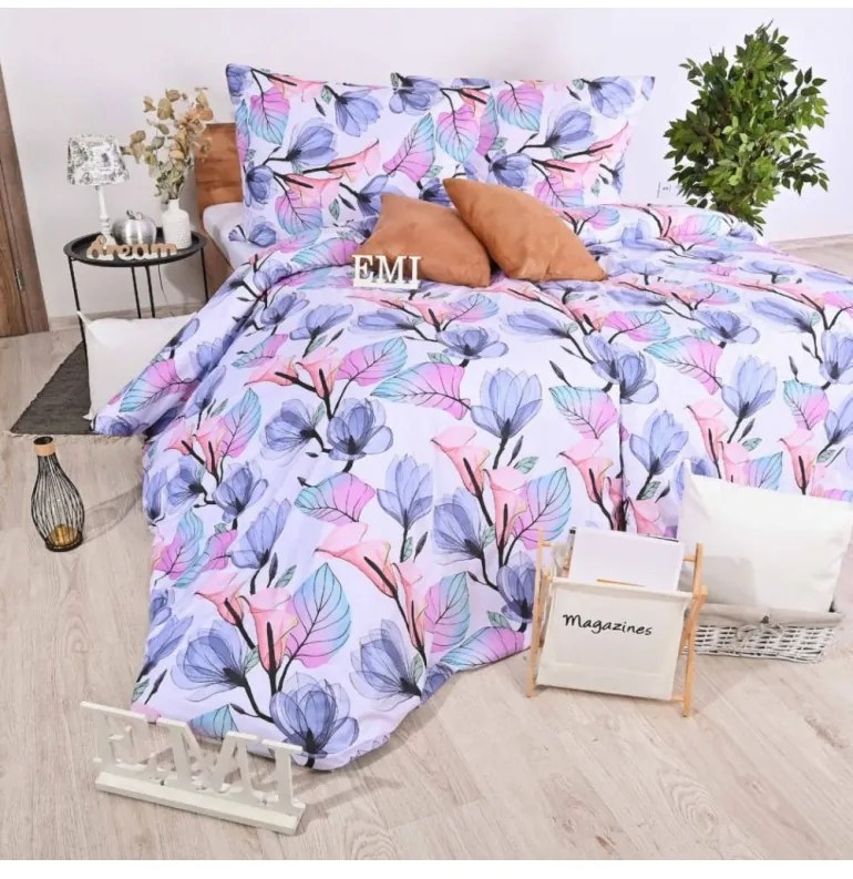 Flanelové povlečení Veronica EMI, Standardní set jednolůžko obsahuje 1x 140x200 + 1x 70x90
