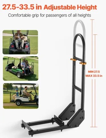 Madlo pro golfový vozík, 450 × 235 × 905 mm VEVOR