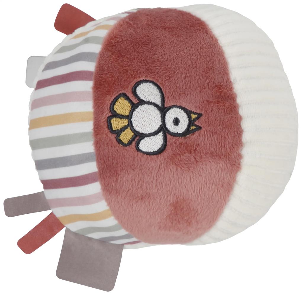 Míček textilní králíček Miffy Fluffy Pink