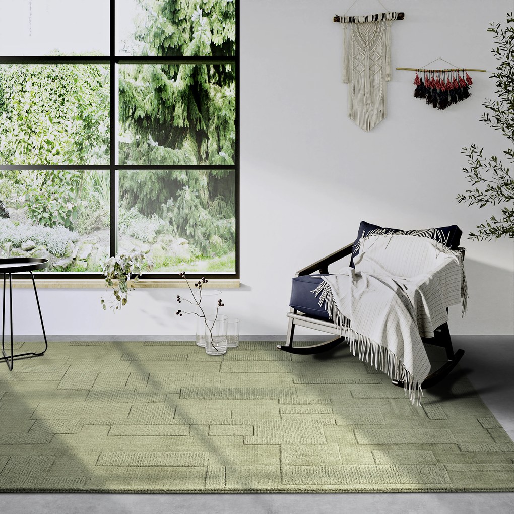 Villeroy & Boch Kusový koberec 106182 Green, 120x170, zelená, ložnice
